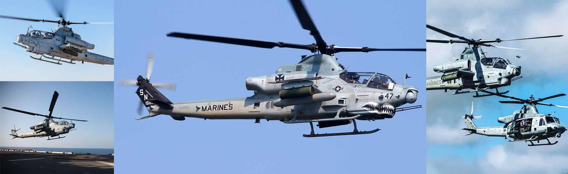 USMC AH-1Z Viper Attack Helicopter, 3rd Marine Aircraft Wing, MAG-39 ...