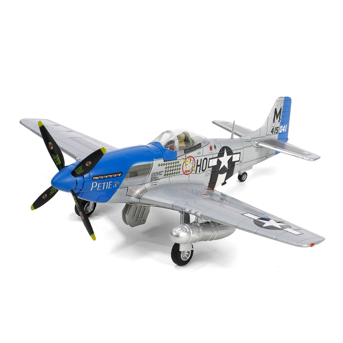 P-51D Mustang aircraft fighter "Petie 3rd", Lt. Col. John C. Meyer ...