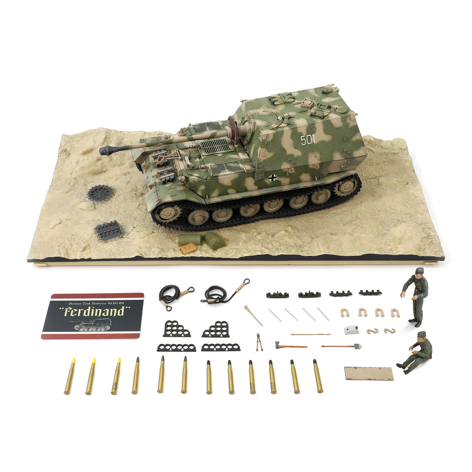 Sd. Kfz.184 Panzerjager Tiger (P) "Ferdinand" Sd.Kfz.184 Ferdinand Nr ...